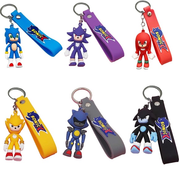 sonic | Other | 2 Pack Sonic The Hedgehog Keychains | Poshmark